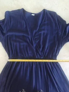 Old Navy | Dresses | Old Navy Medium Lightweight Draped V Neck Front ...